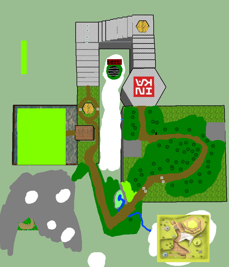 Wallman's meadow fortress - Mario Kart PC