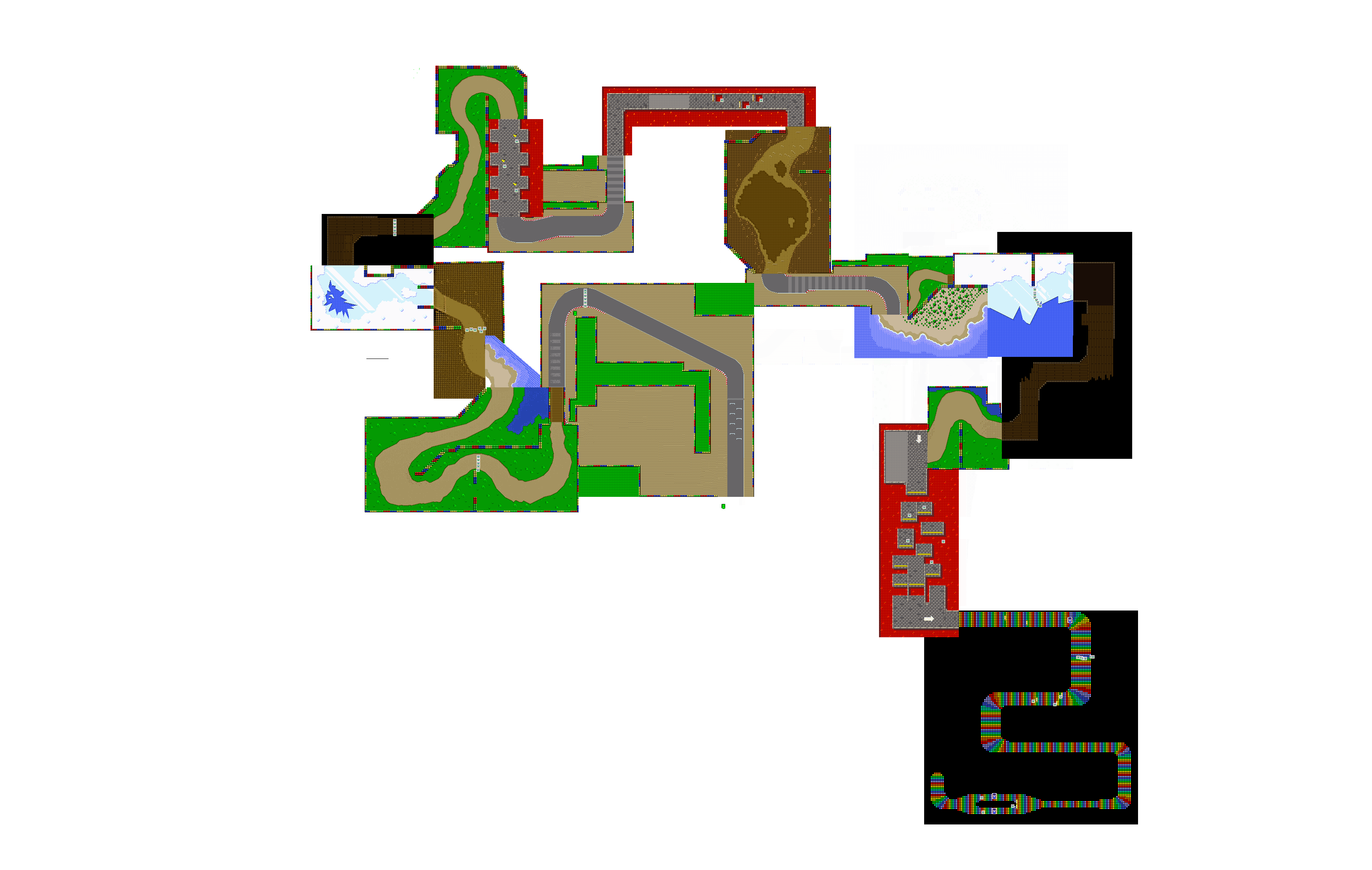Circuit(s) Super Nintendo - Mario Kart PC