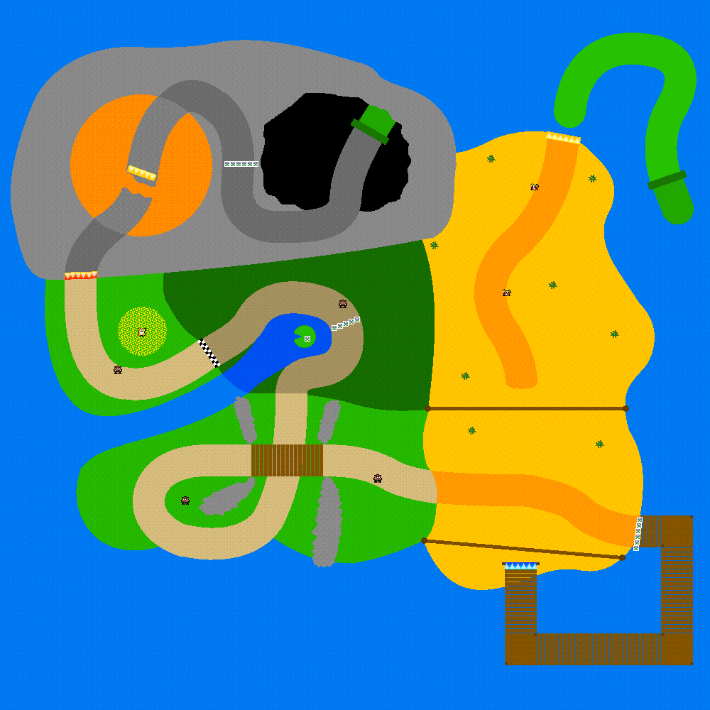 MXKW Tropical Island - Mario Kart PC