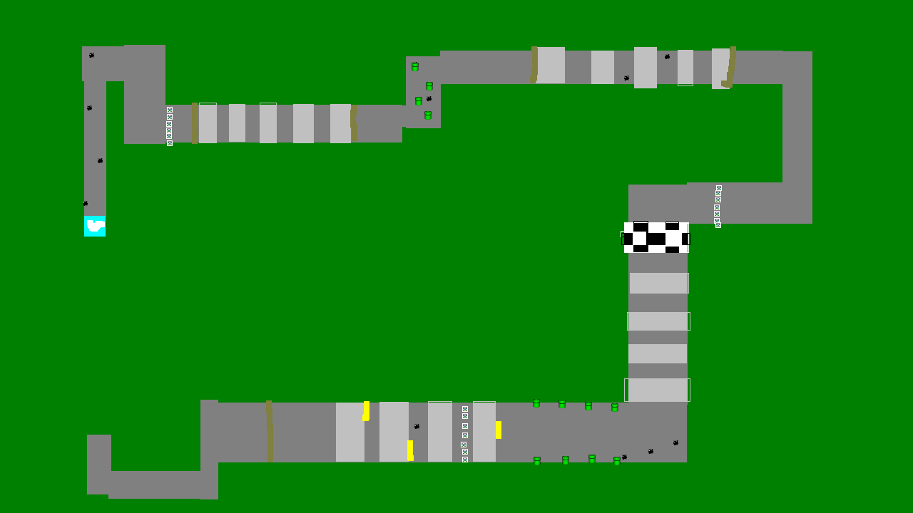 Yoshi Raceway - Mario Kart PC