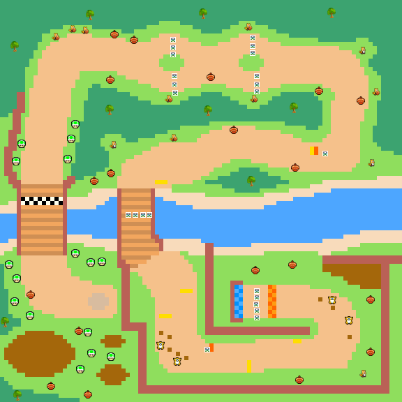 Acorn Treeway - Mario Kart PC