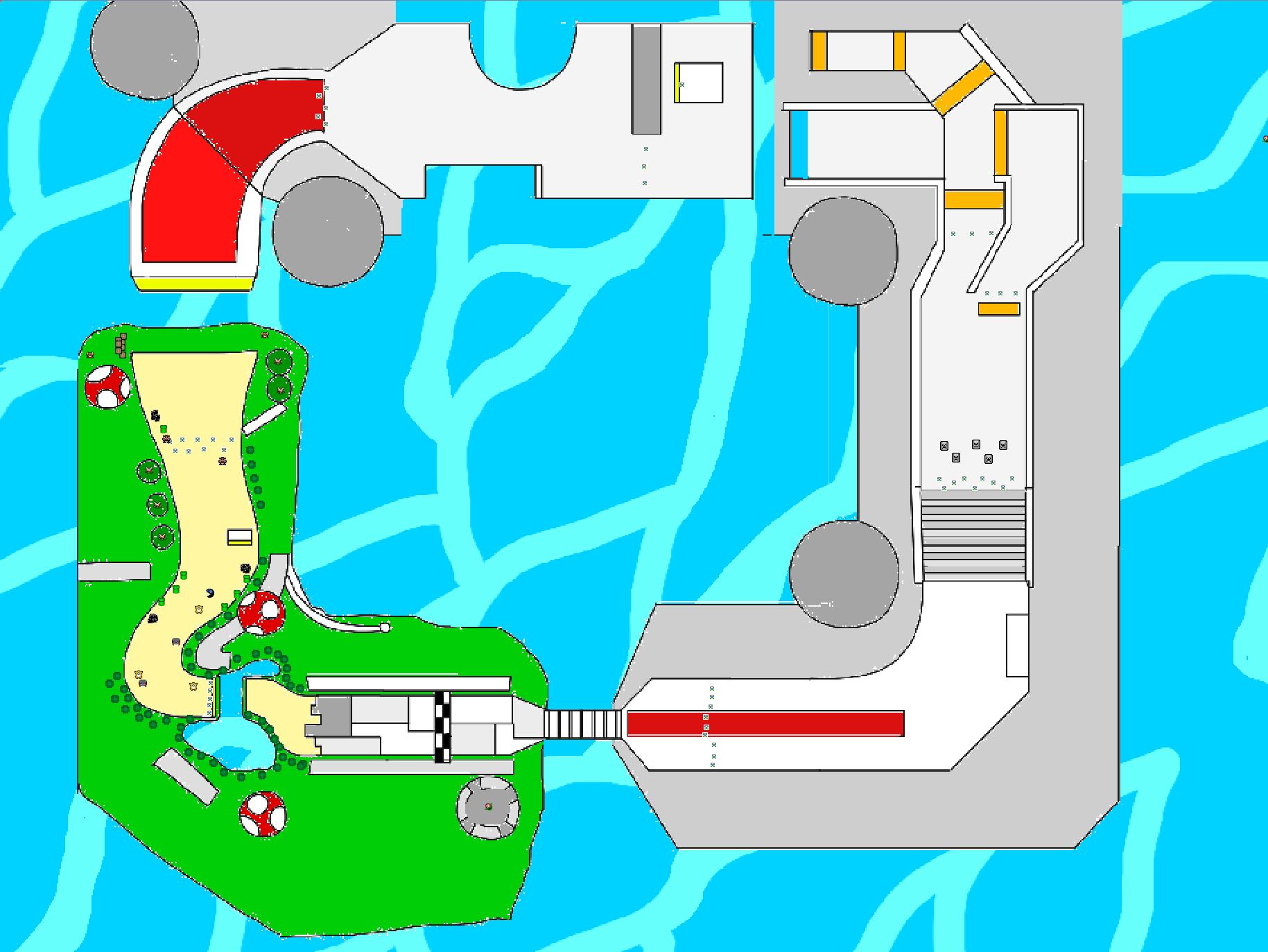 Peach’s Castle - Mario Kart PC