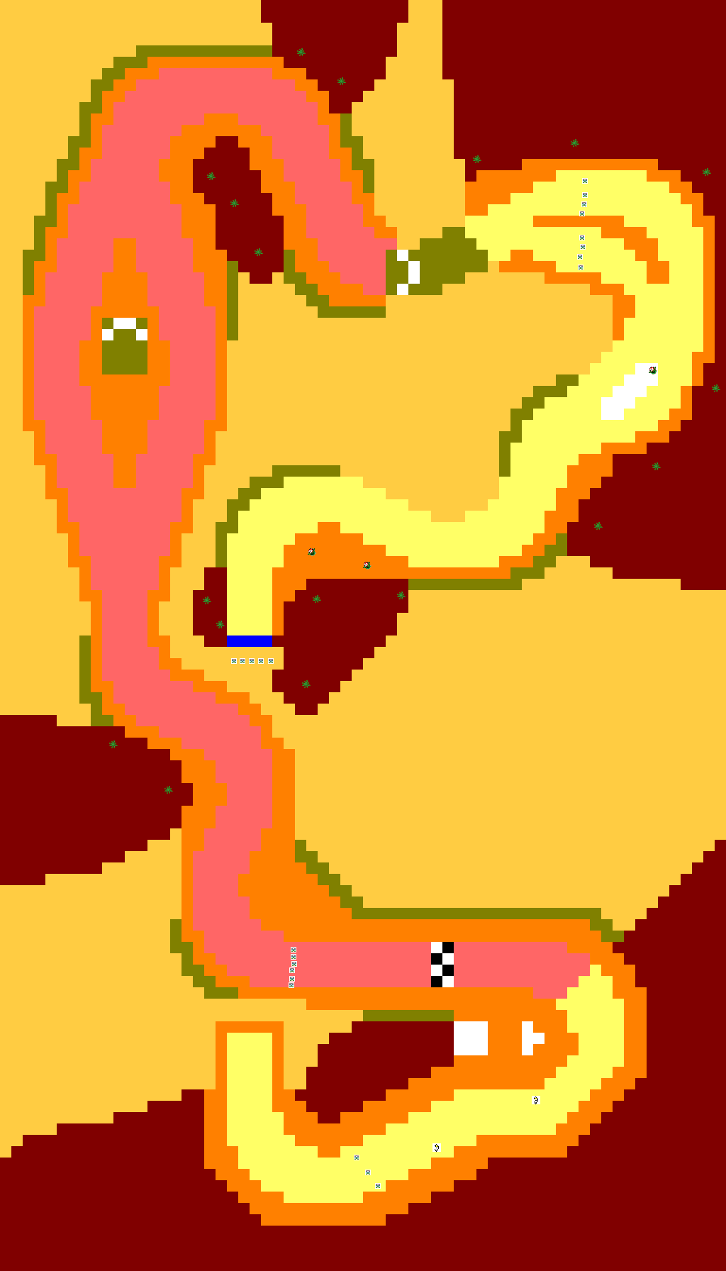 Bone-Dry Dunes - Mario Kart PC