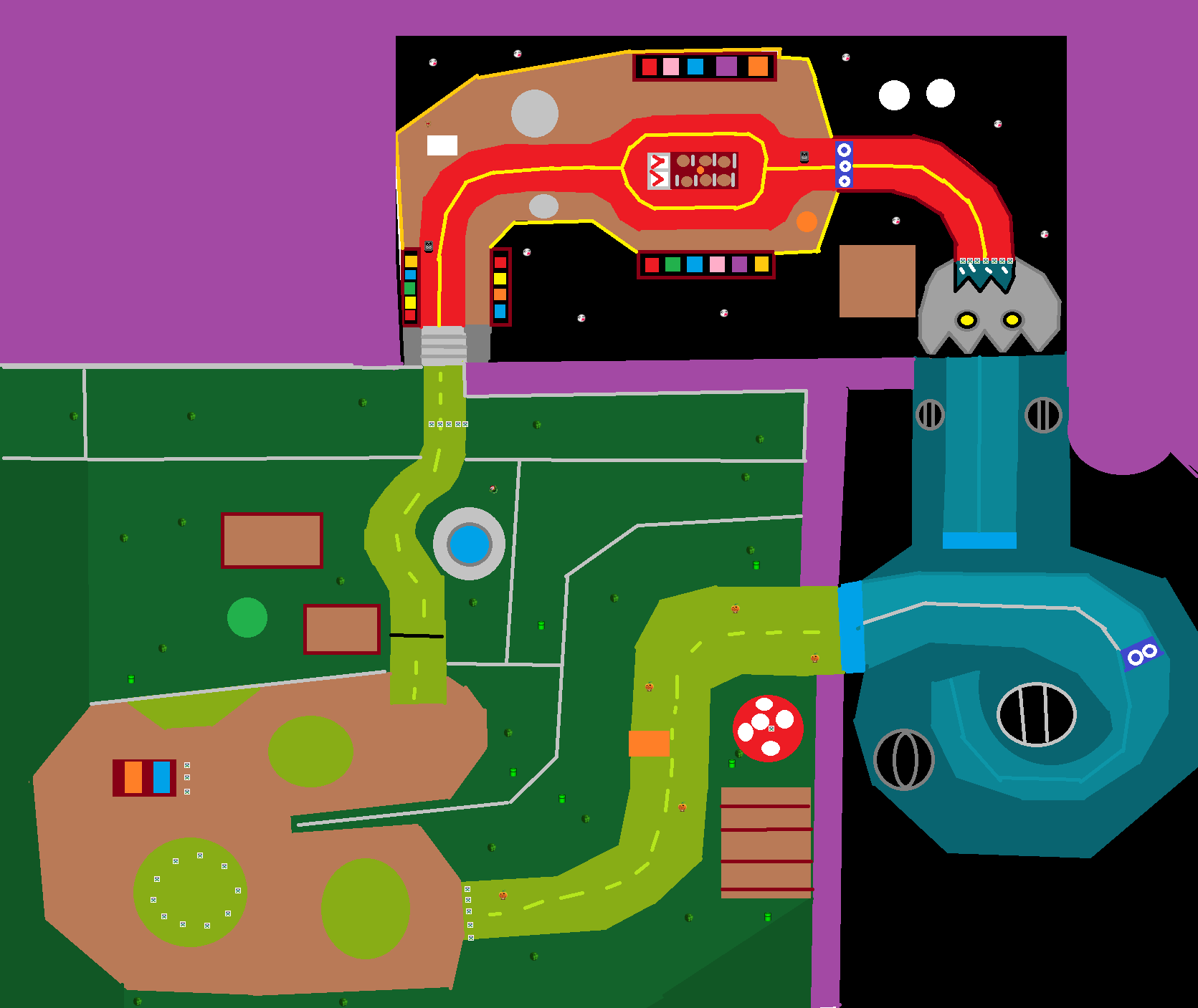 haunted hotel - Mario Kart PC