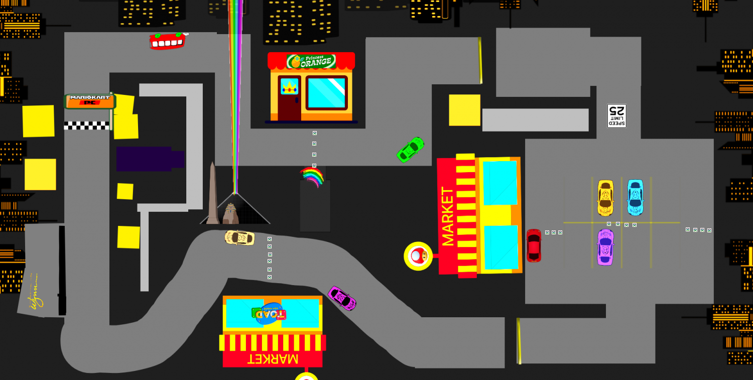 Midnight City 5 - Mario Kart PC