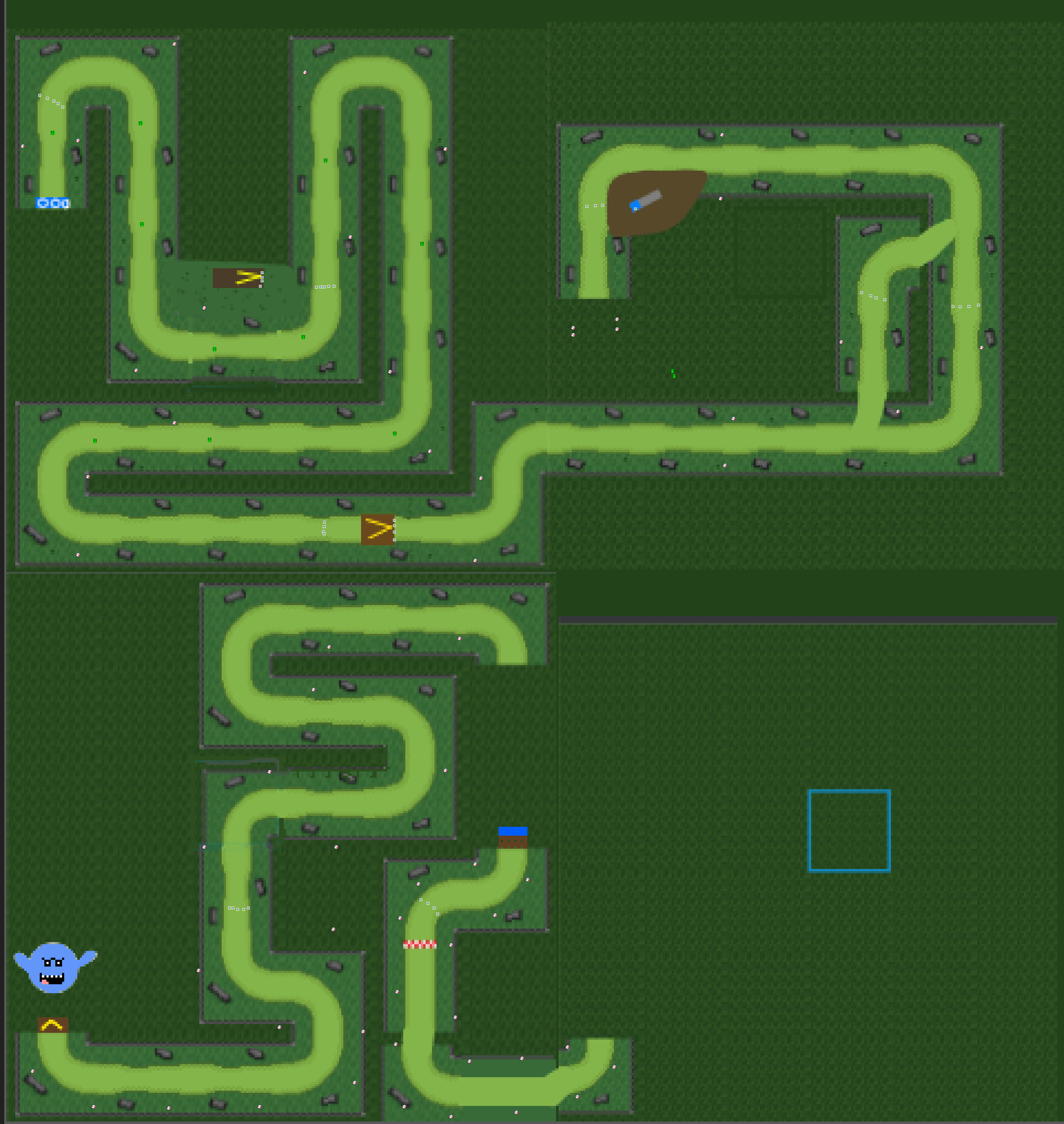 Boo's Haunted Woods - Mario Kart PC