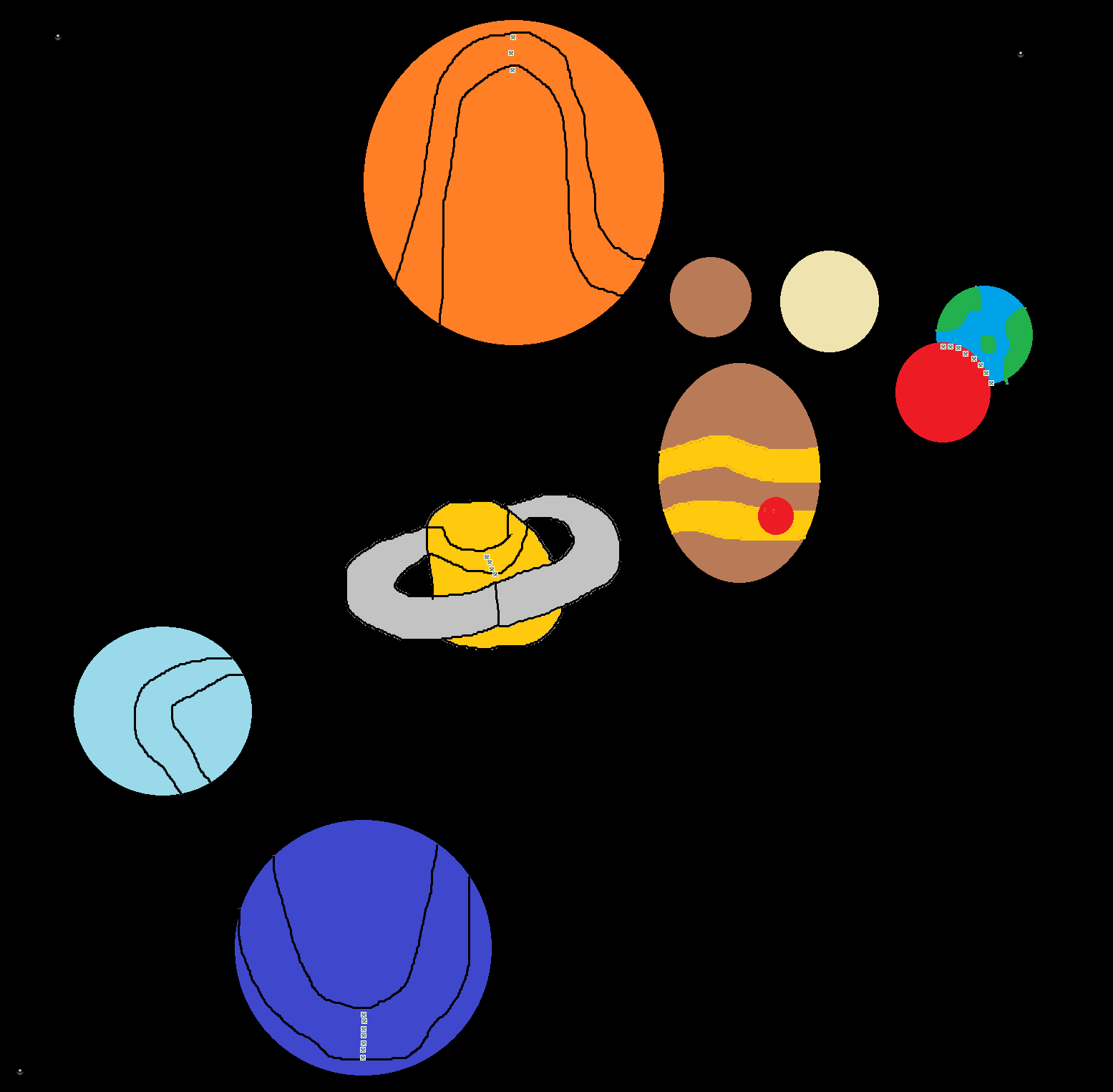 solar system - Mario Kart PC