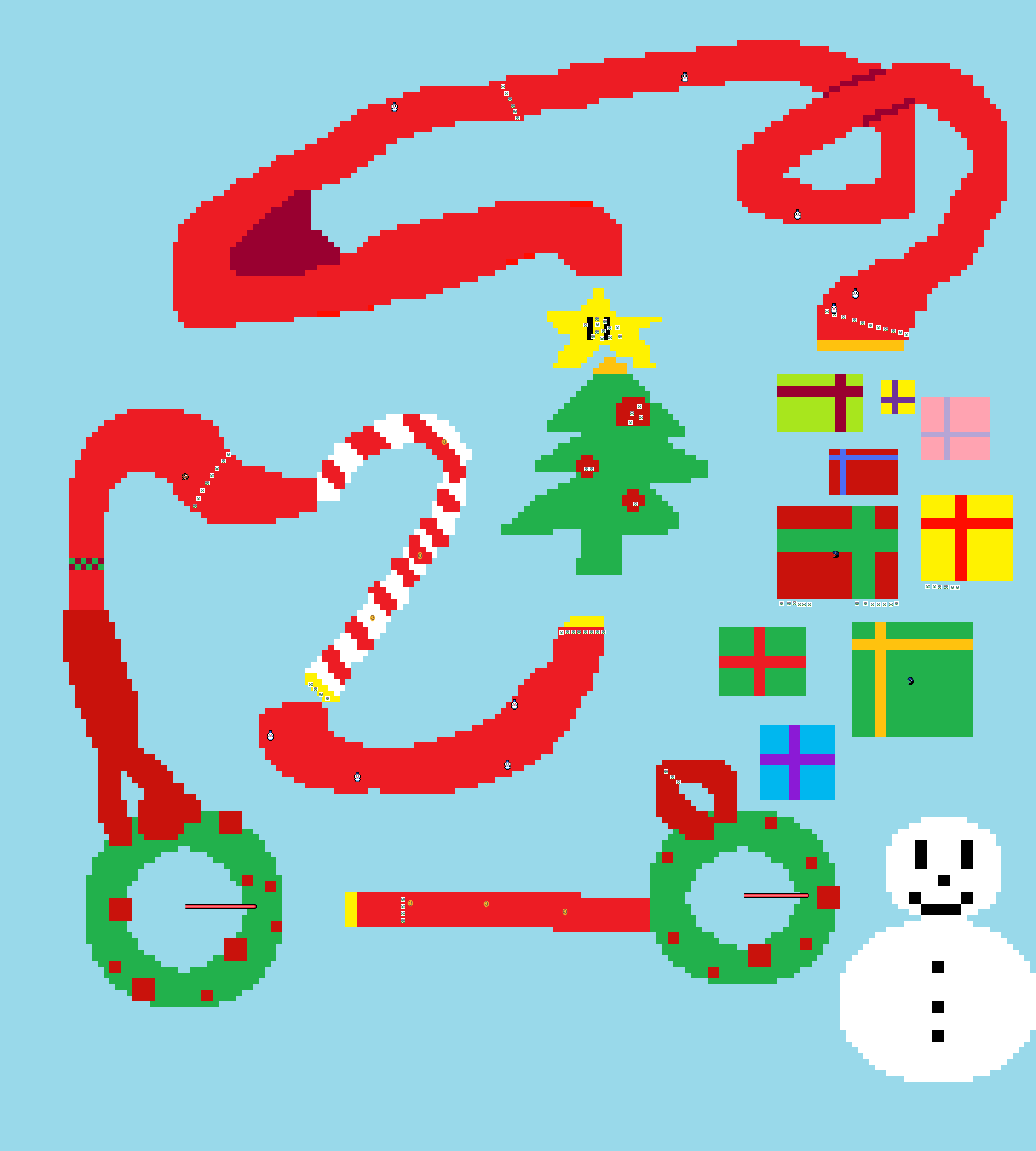 Christmas Circuit - Mario Kart PC