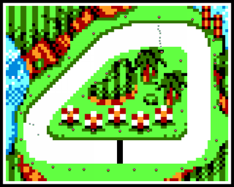 sonic drift green hill(1) - Mario Kart PC