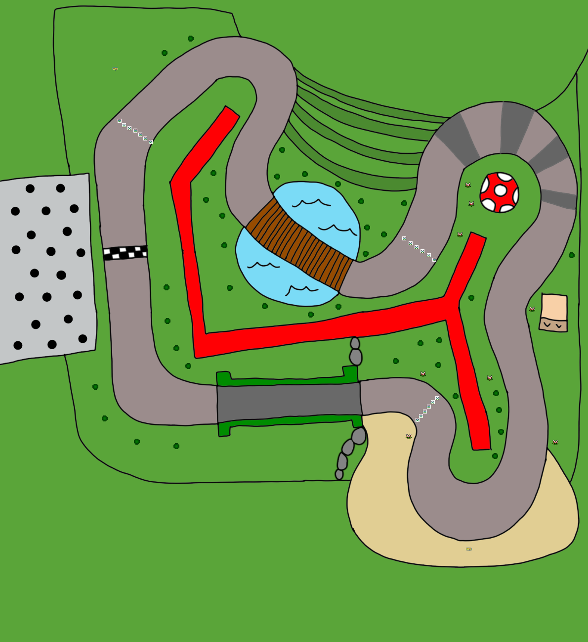 Mario Raceway - Mario Kart PC