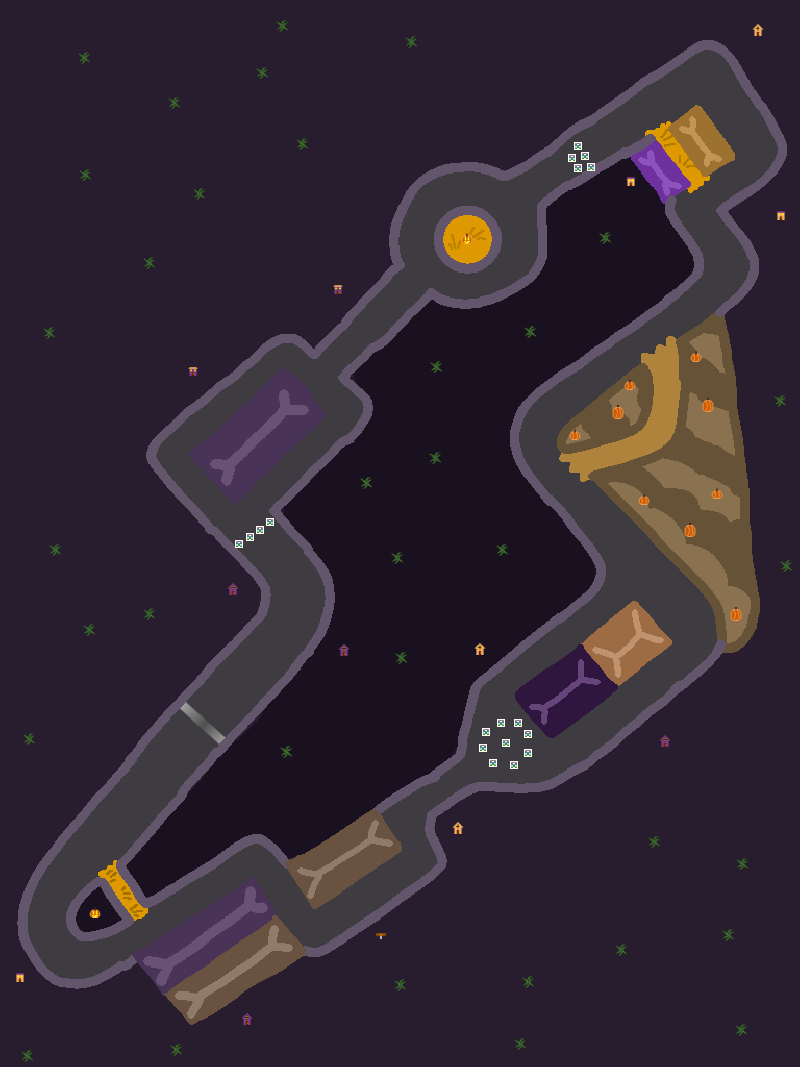 Pumpkintown Party - Mario Kart PC