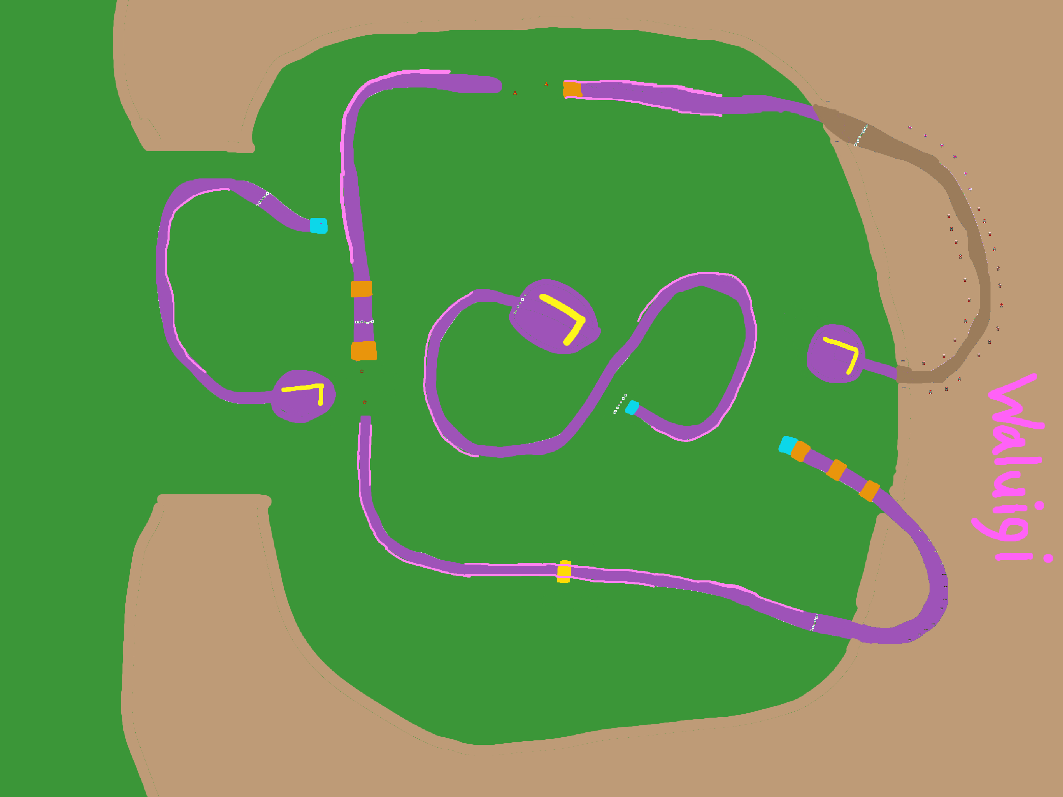 Waluigi Colosseum (MK9) - Mario Kart PC