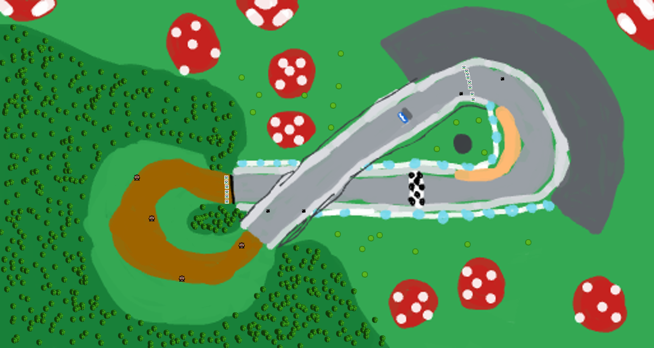 DS Figure 8 Circuit Remastered - Mario Kart PC