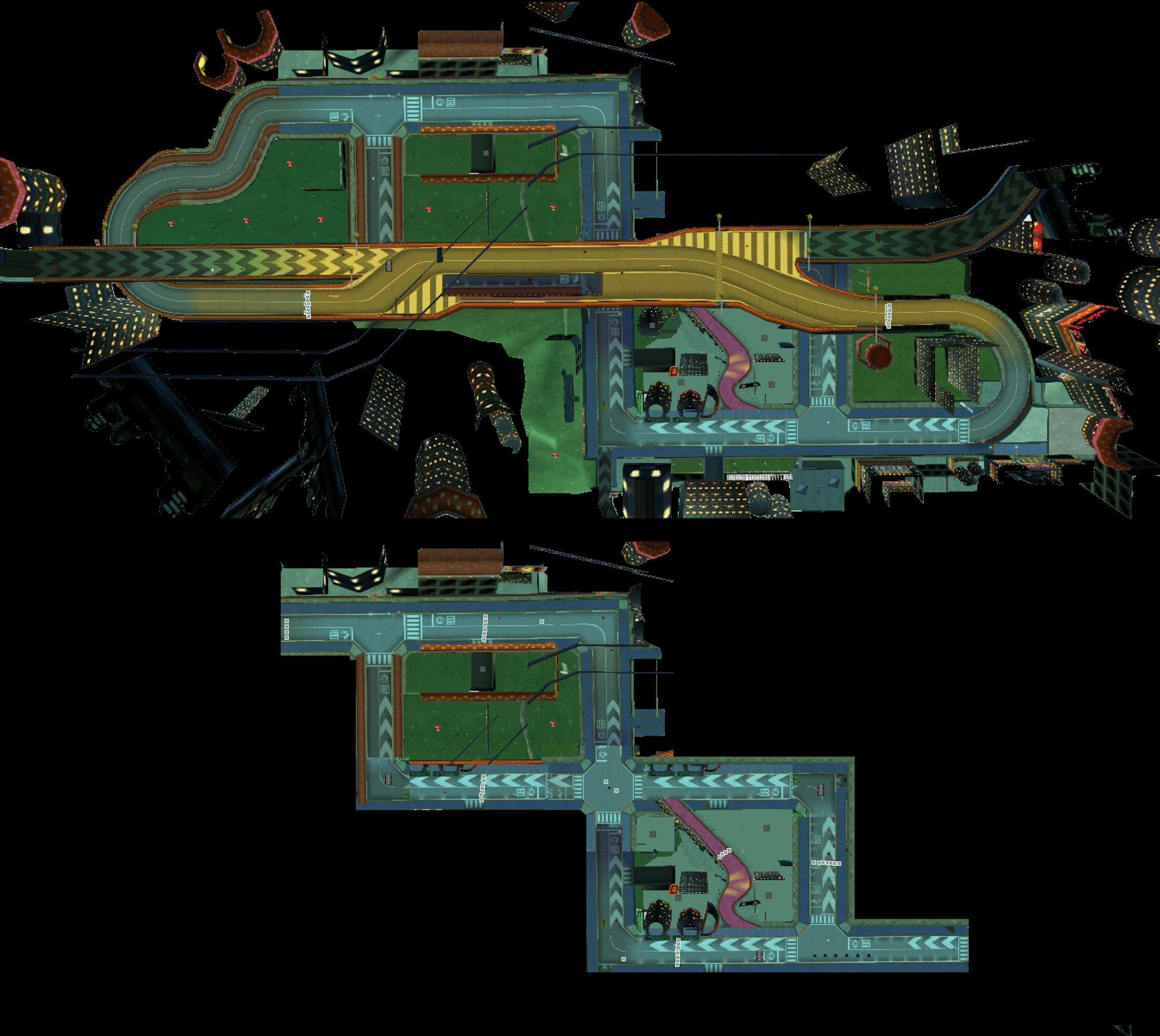 Mushroom City - Mario Kart PC