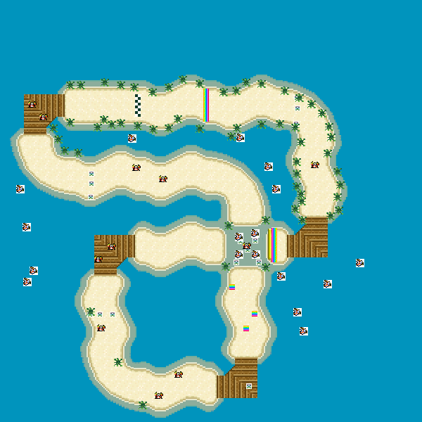 Crab Beach - Mario Kart PC