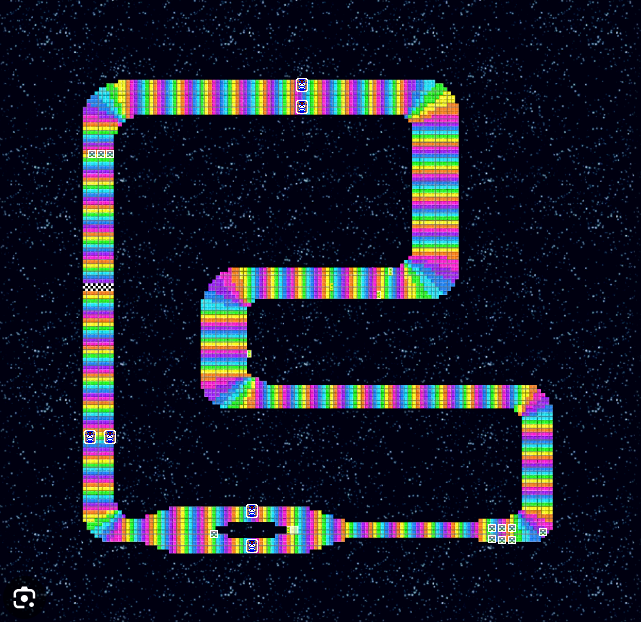 SNES RAINBOW ROAD - Mario Kart PC