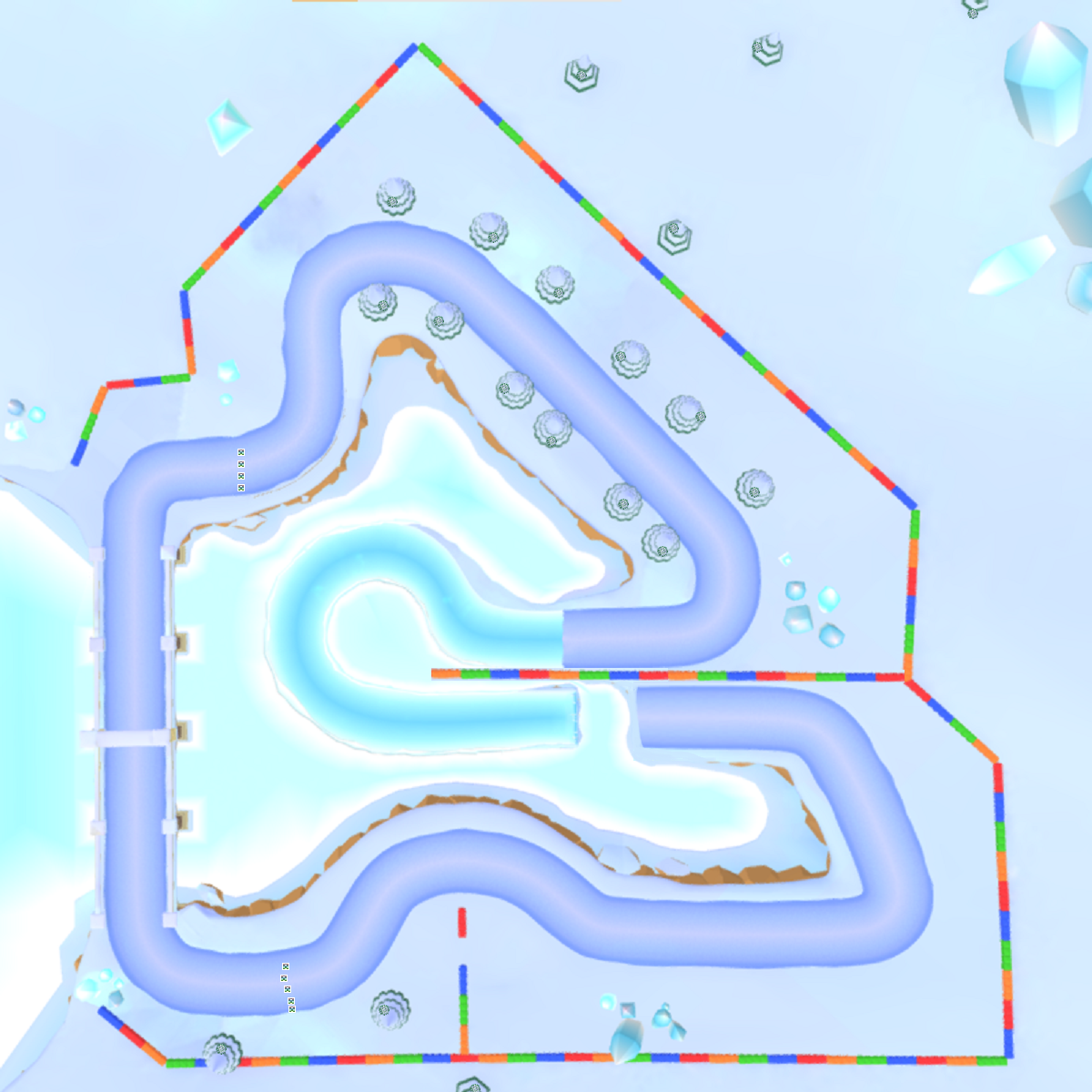 Snow Land - Mario Kart PC