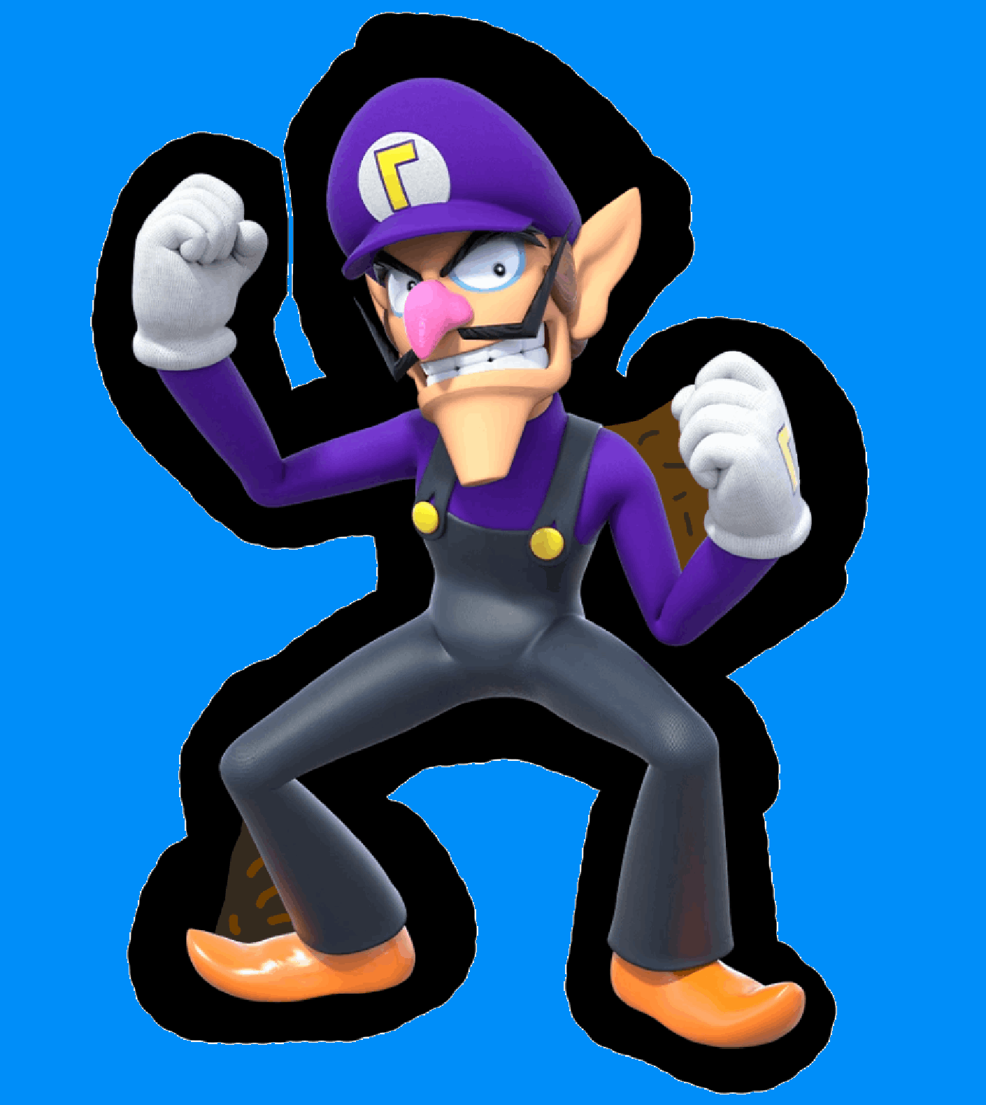Waluigi - Mario Kart PC