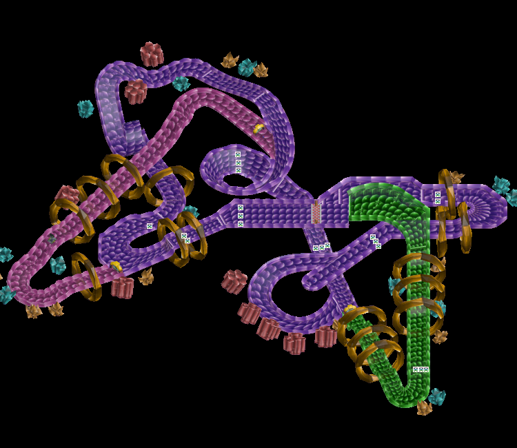 Sonic R Radiant Emerald - Mario Kart PC