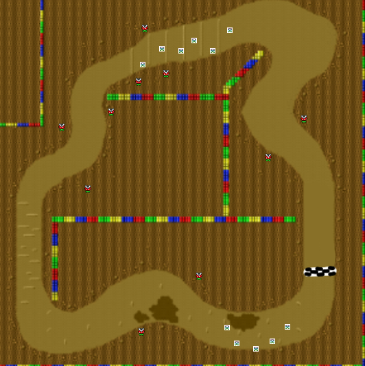 Choco Island 1 R - Mario Kart PC