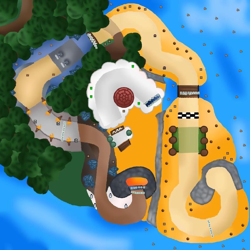 Yoshis Island - Mario Kart PC