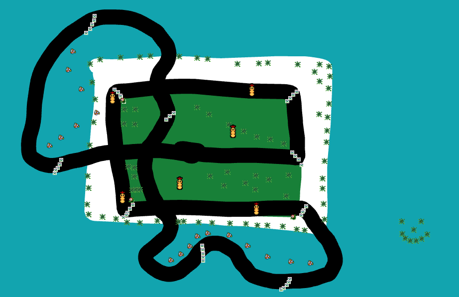 sad island - Mario Kart PC