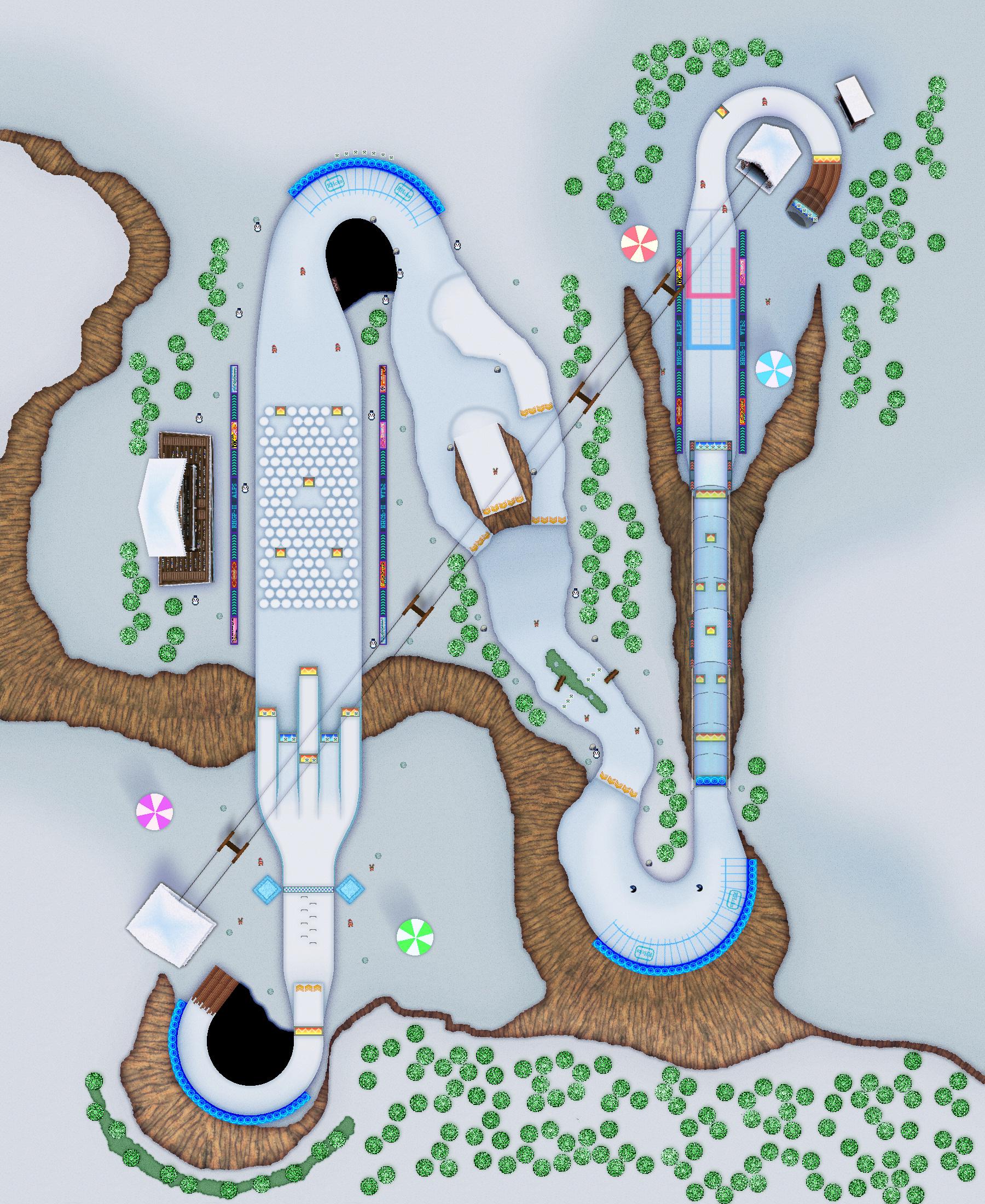 Andes Range - Mario Kart PC