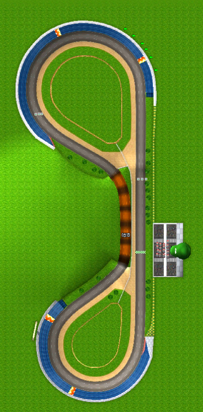 Luigi Raceway - Mario Kart PC