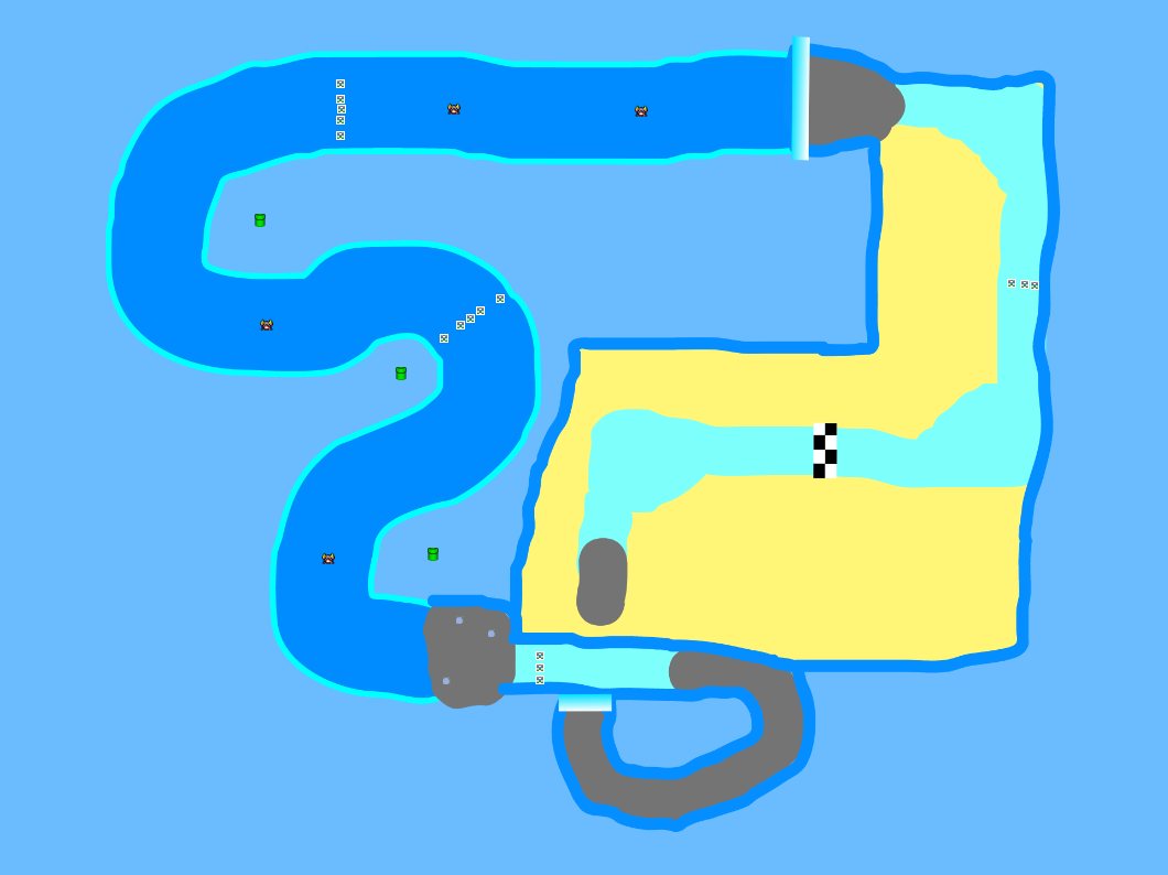 Toad Water Park - Mario Kart PC