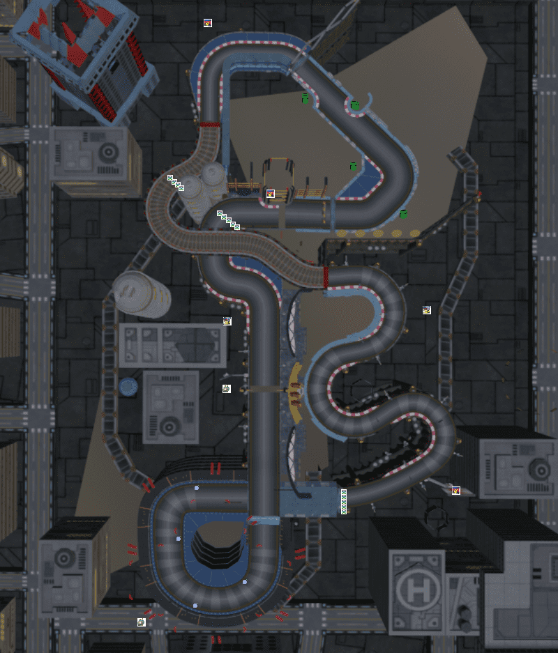 Koopa City - Mario Kart PC