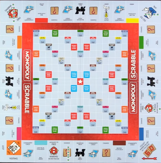 Monopoly Scrabble - Mario Kart PC