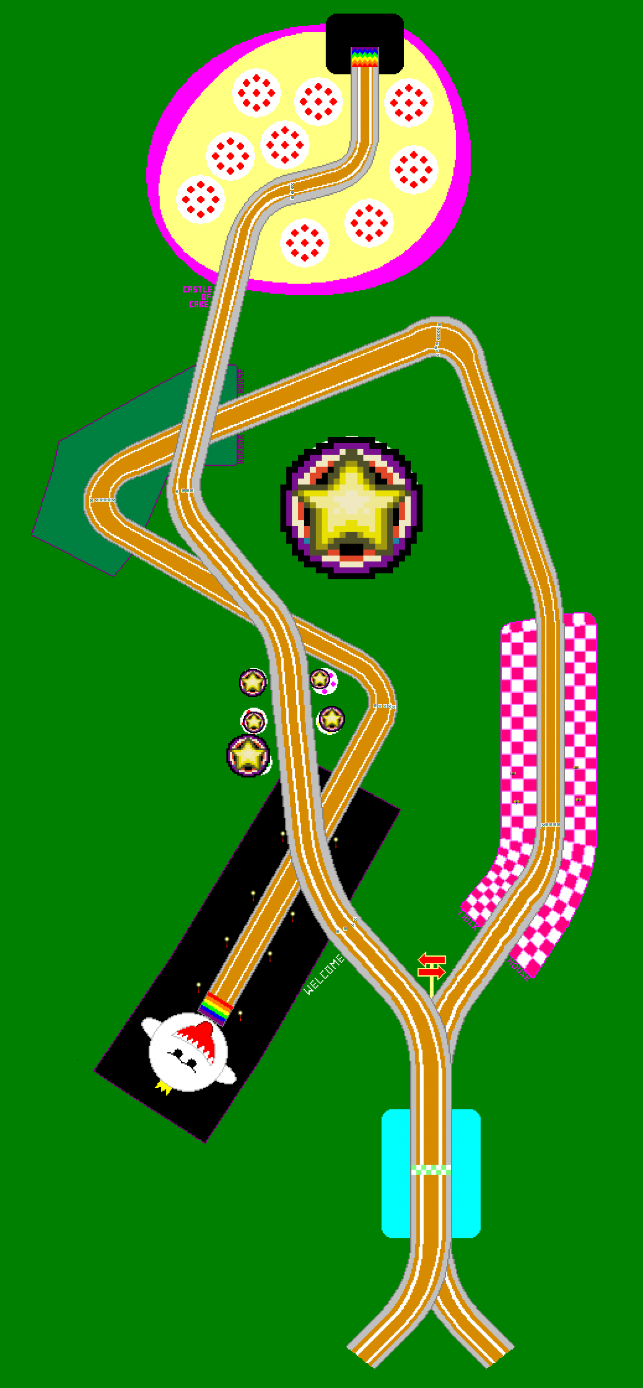 Yoshi Park 1 - Mario Kart PC