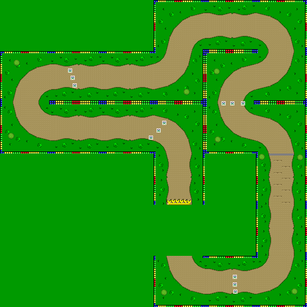 Grass Raceway - Mario Kart PC