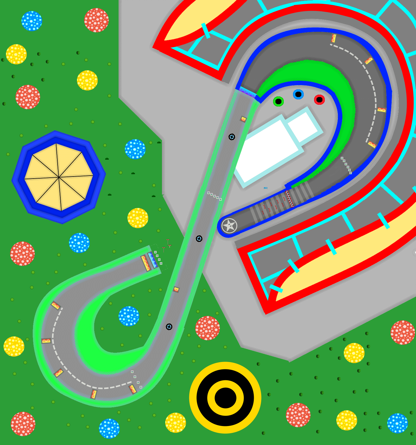 Figure 8-Circuit - Mario Kart PC