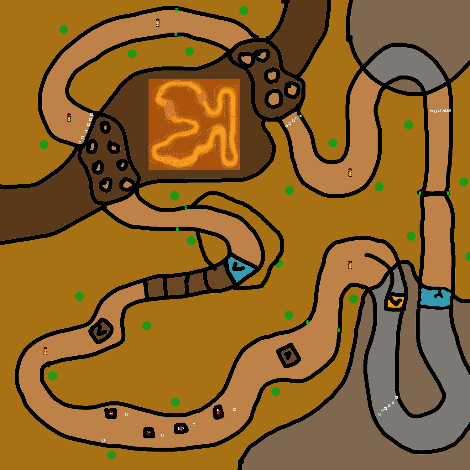 Sunset Wilds - Mario Kart PC