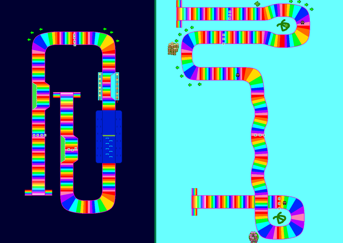 Rainbow Coaster - Mario Kart PC