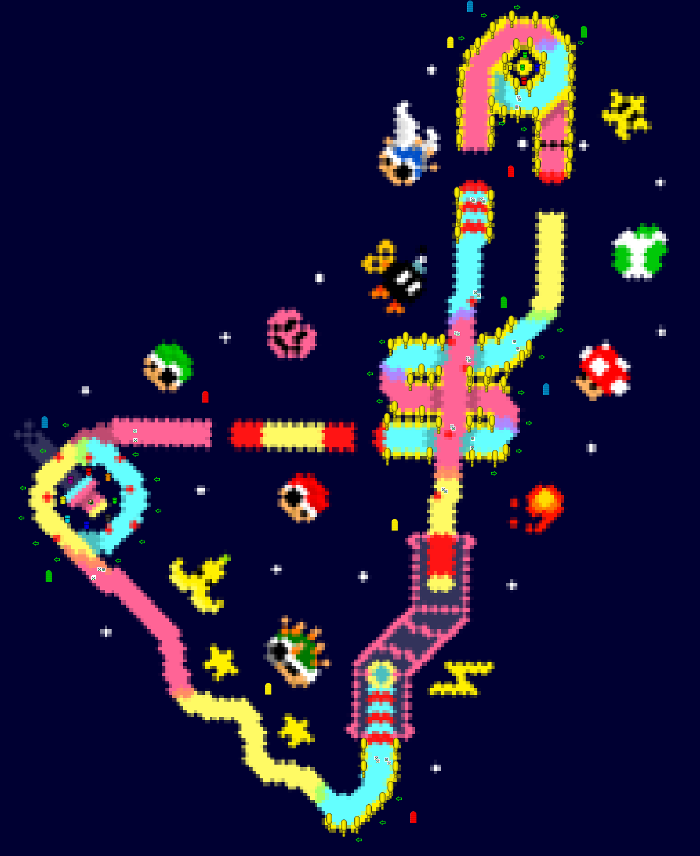 Gcn rainbow road - Mario Kart PC