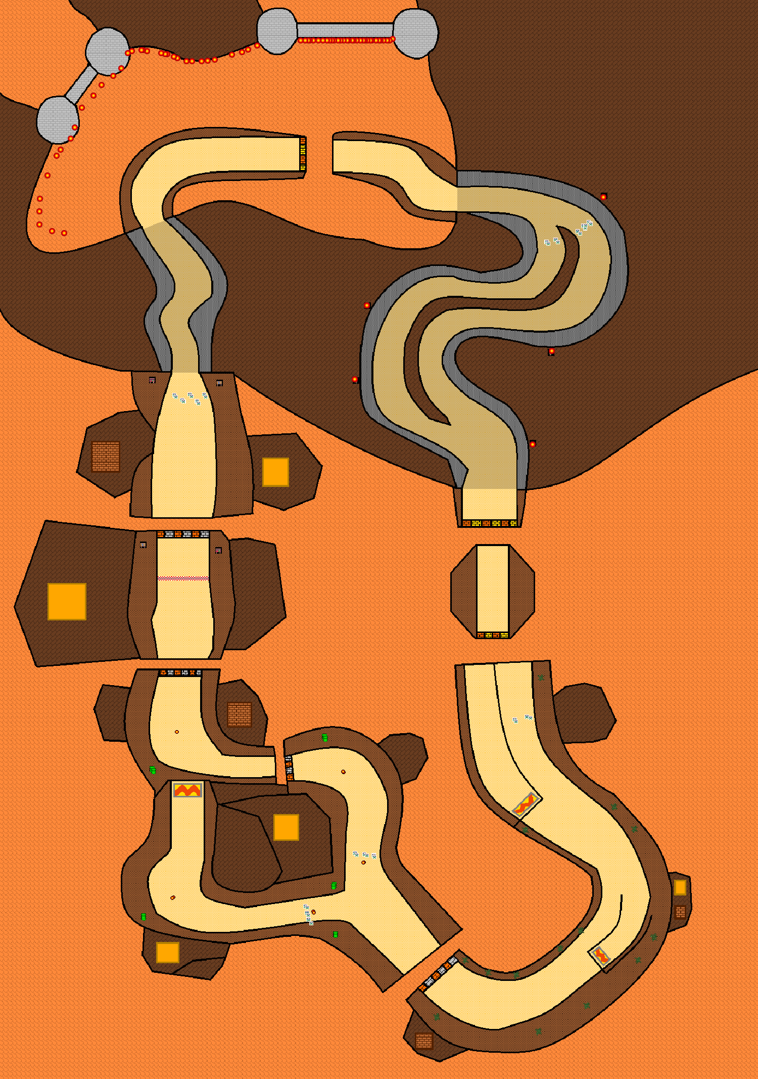 grumble volcano - Mario Kart PC