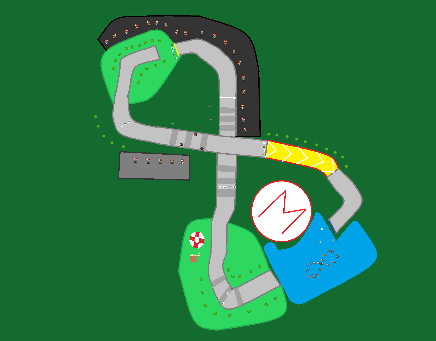 Figure 8 Circuit - Mario Kart PC