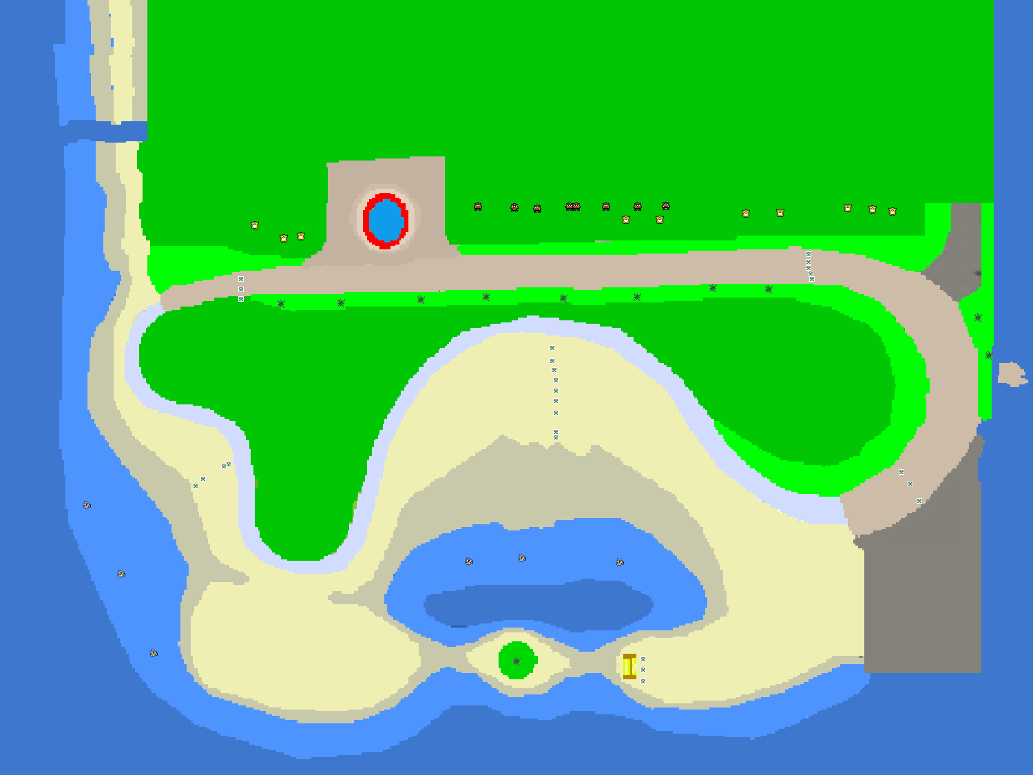 peach beach - Mario Kart PC