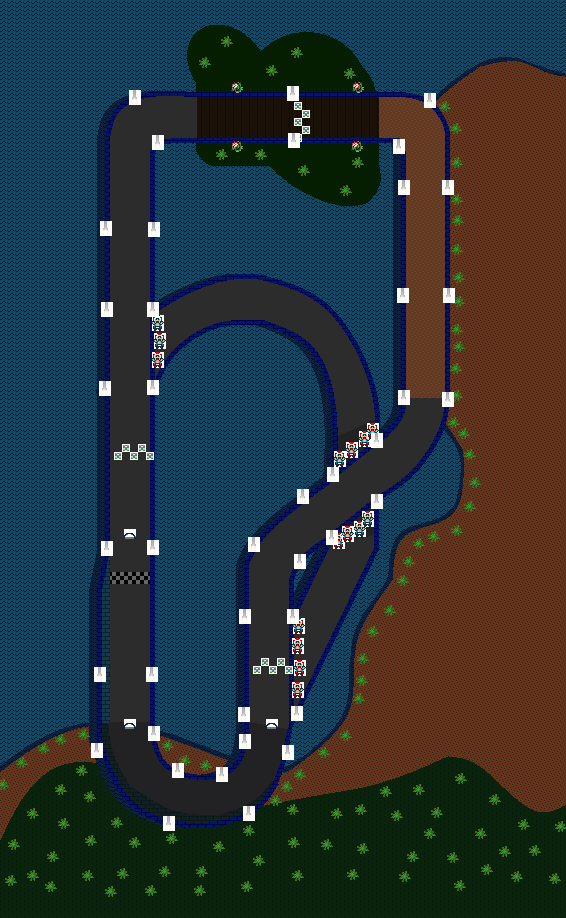 Mario Beach R - Mario Kart PC