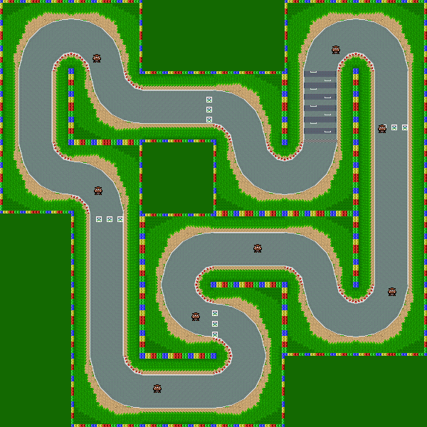 Mario's Highway - Mario Kart PC