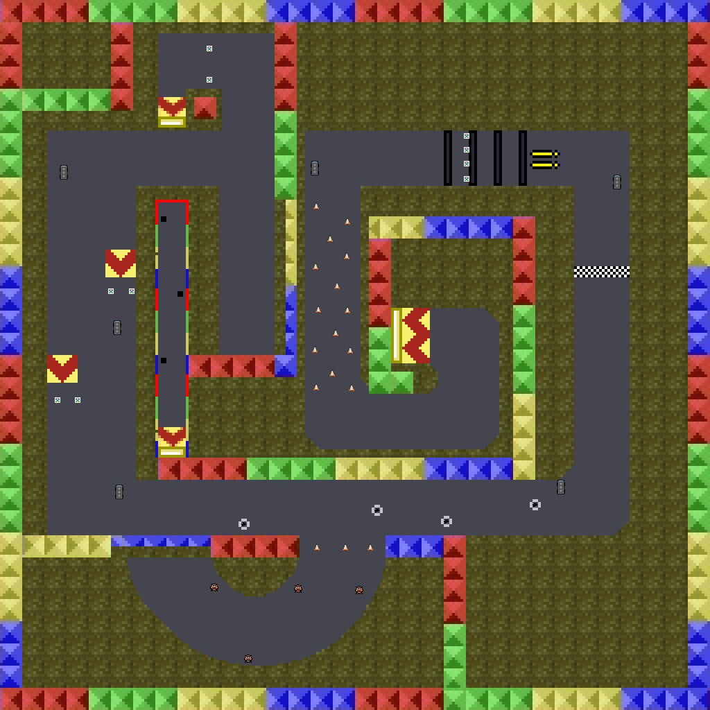 Mushroom Kingdom parkwayI-11 - Mario Kart PC