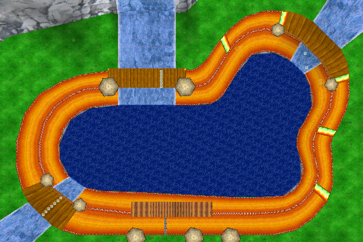 Yoshi Falls - Mario Kart PC