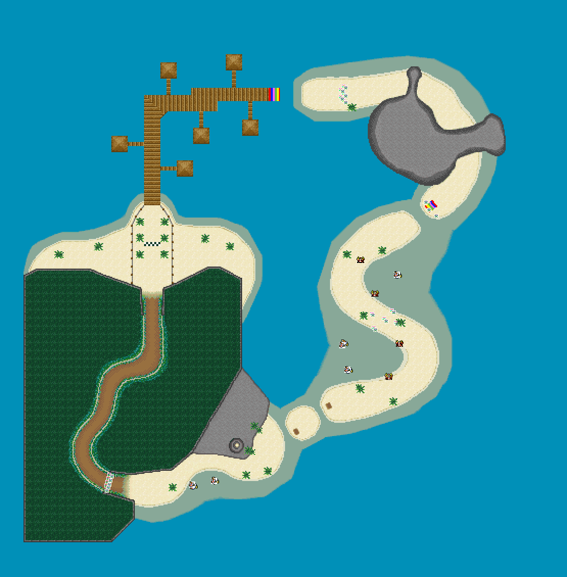 Cheep Cheep Beach - Mario Kart PC