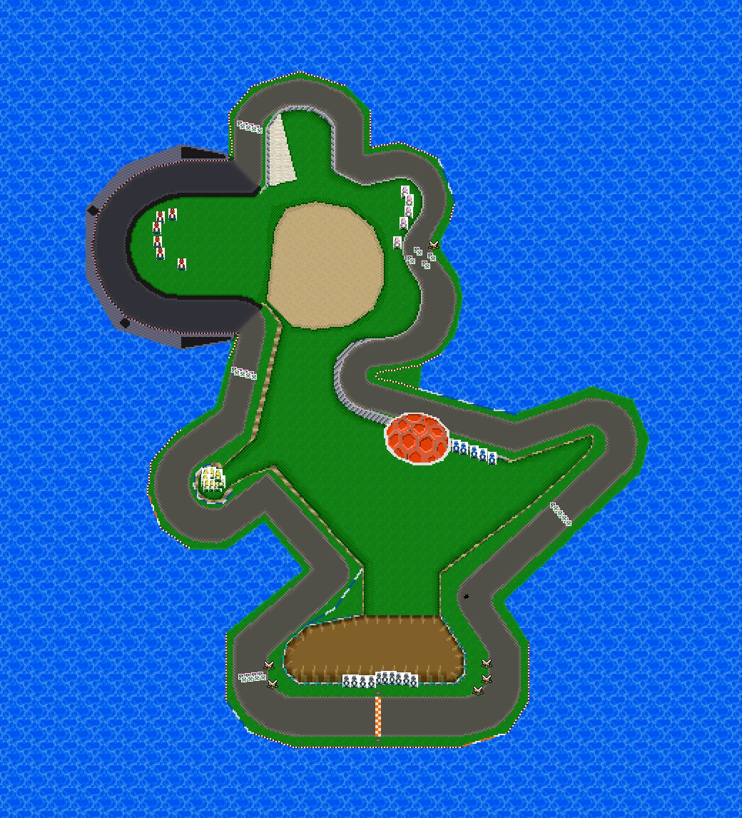 Yoshi Circuit - Mario Kart PC