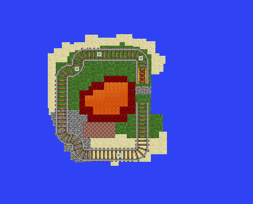 Minecraft Island - Mario Kart PC