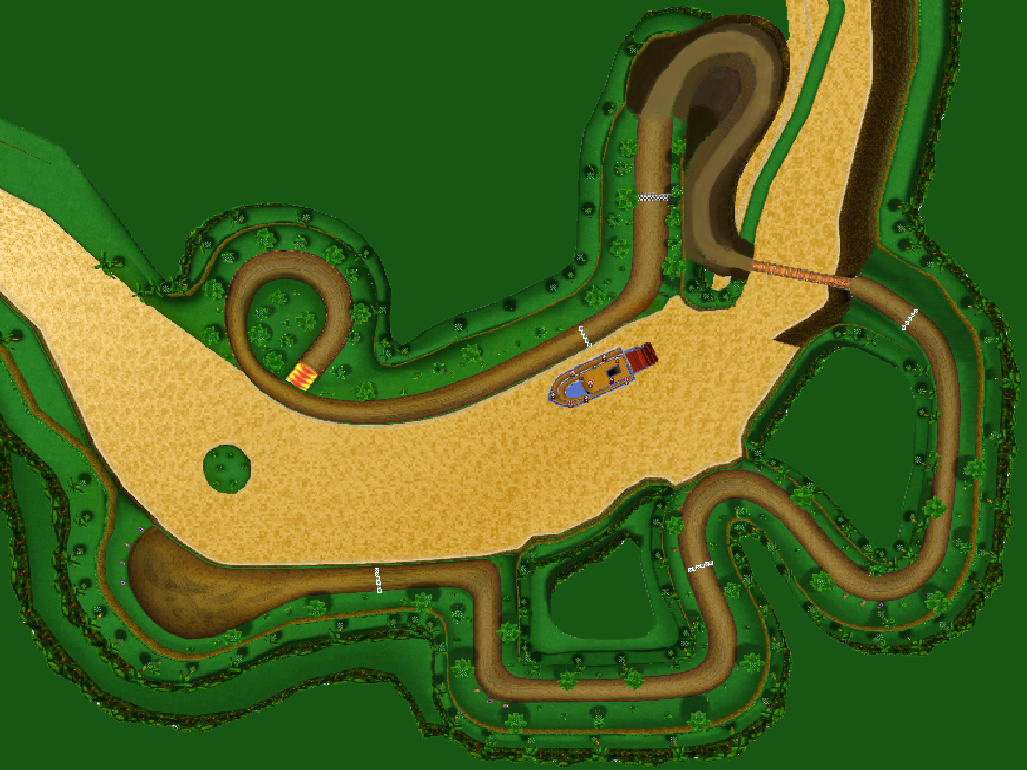 DK's Jungle Parkway - Mario Kart PC