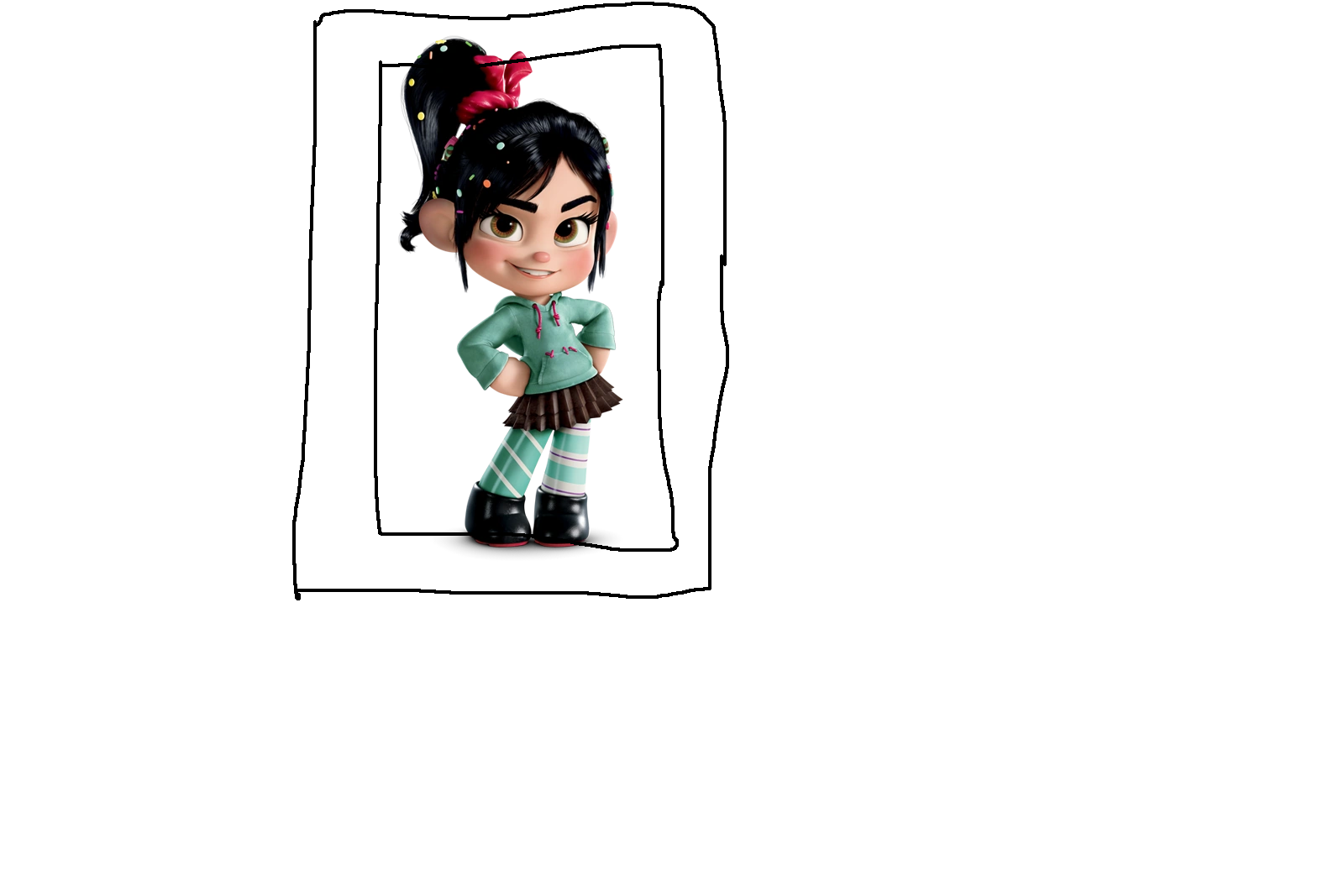 vanellope circuit - Mario Kart PC