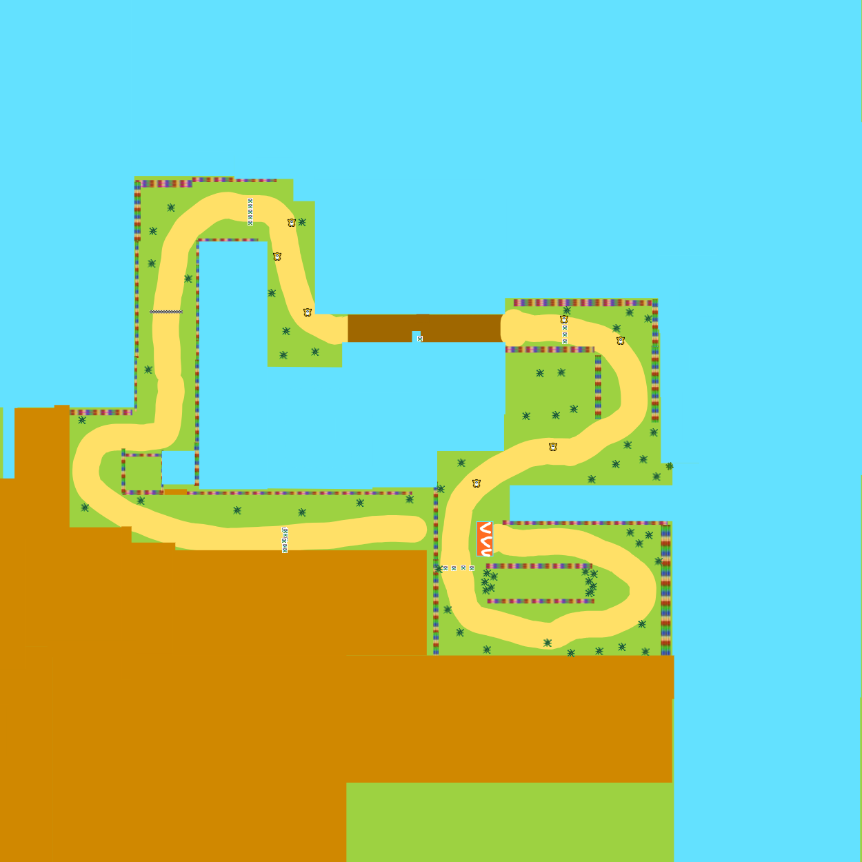 Lakeside Park - Mario Kart PC